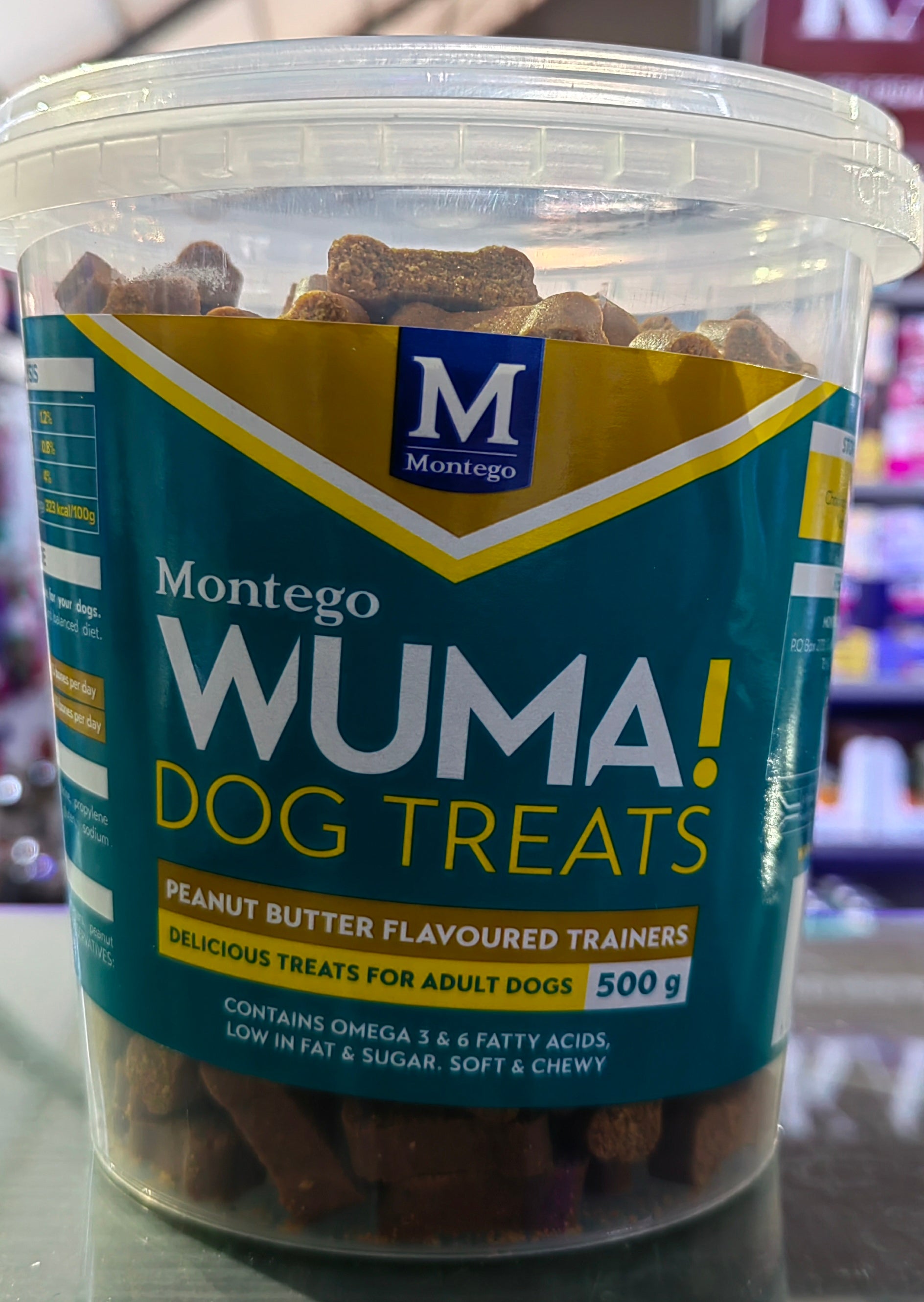 Montego Wuma Peanut Butter Dental Sticks 500g
